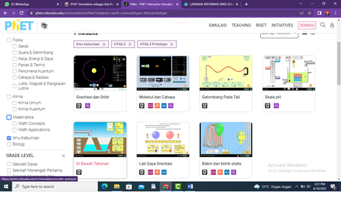 Tingkatkan Pemahaman Belajar Siswa Melalui Media Simulator “Phet ...